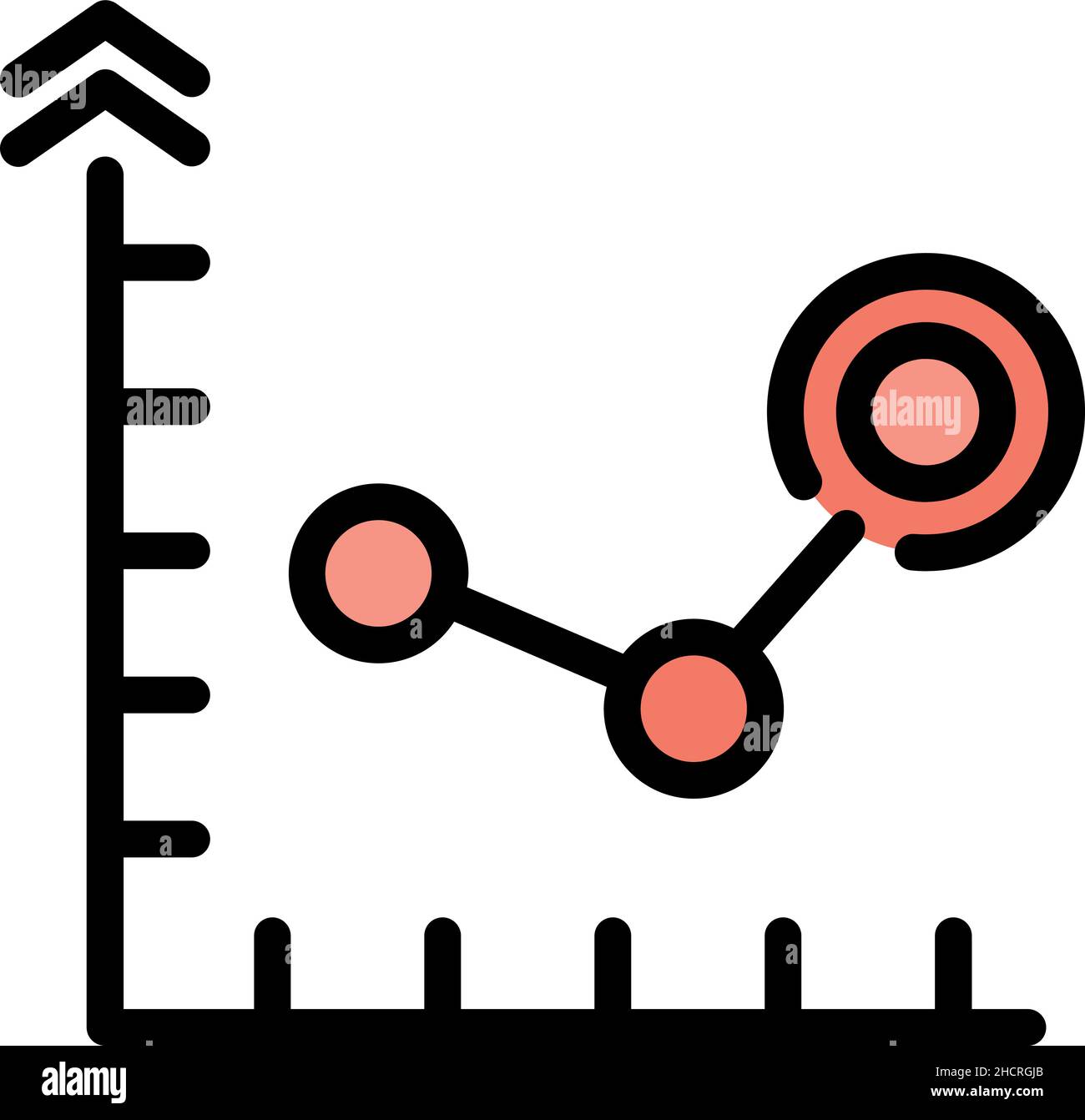 Market forecast chart icon. Outline market forecast chart vector icon ... Market forecast chart icon. Outline market forecast chart vector icon ...