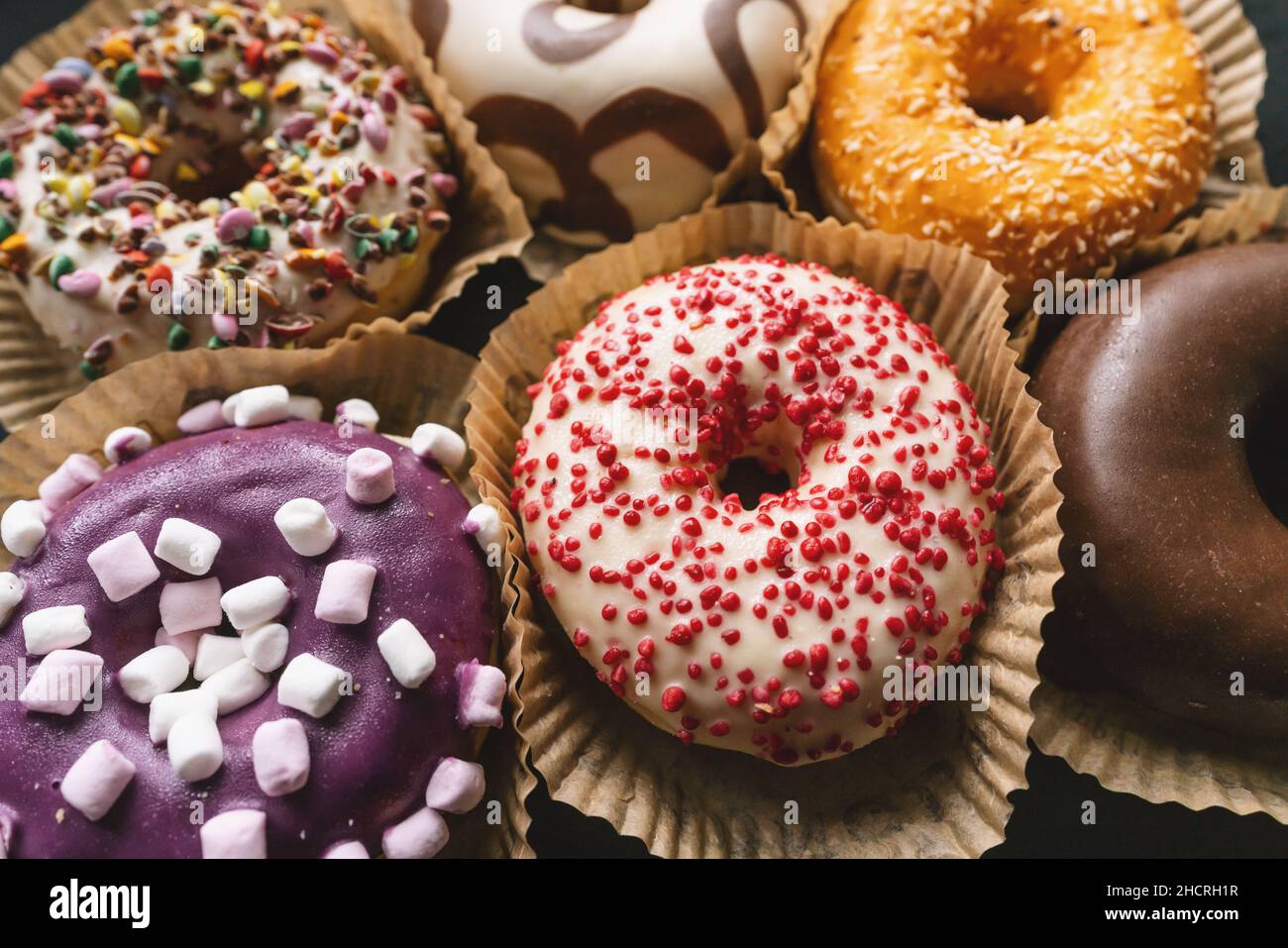 Marshmallow donuts hi-res stock photography and images - Alamy