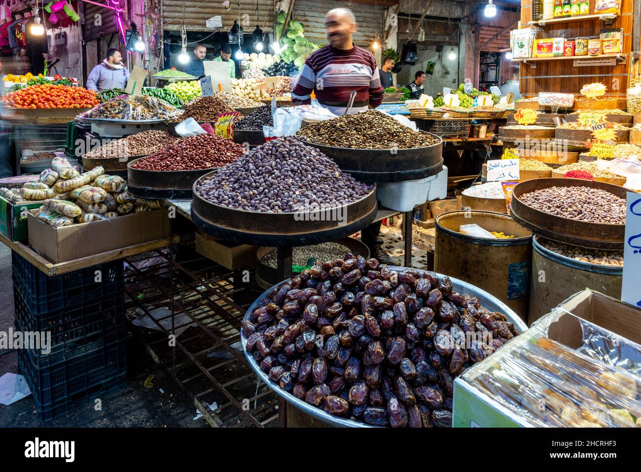 Traditional Snacks On Sale In The Souk, Downtown Amman, Amman, Jordan ...