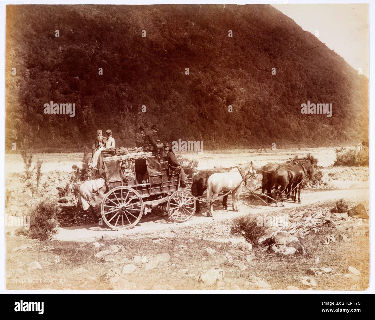 Stagecoach 19th century hi-res stock photography and images - Alamy