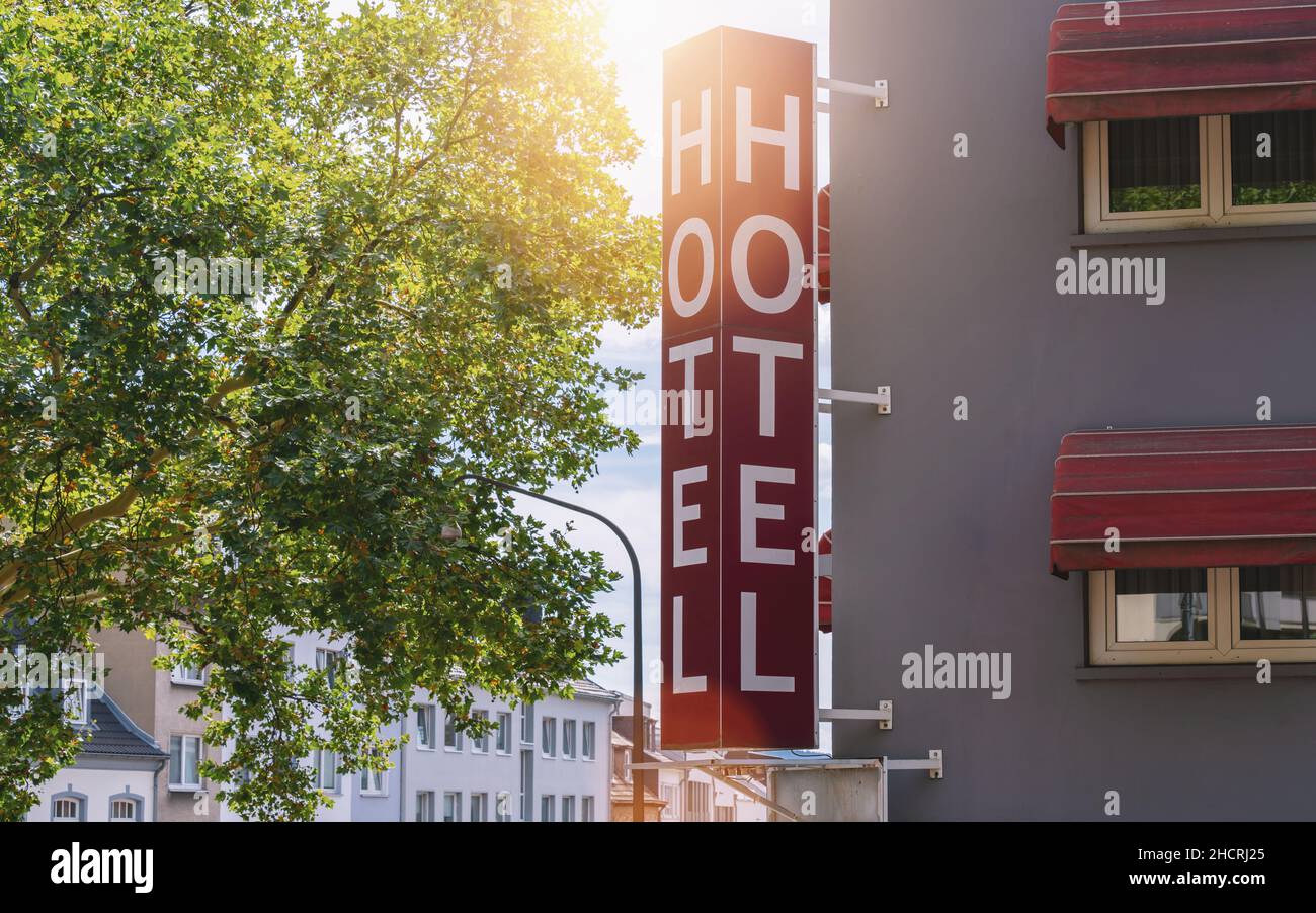 Luxury hotel notice hi-res stock photography and images - Alamy