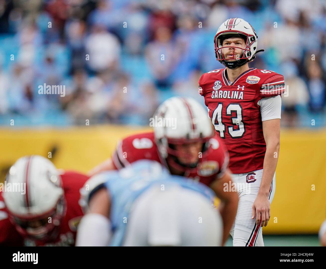 Charlotte, North Carolina, USA. 30th Dec, 2021. South Carolina ...