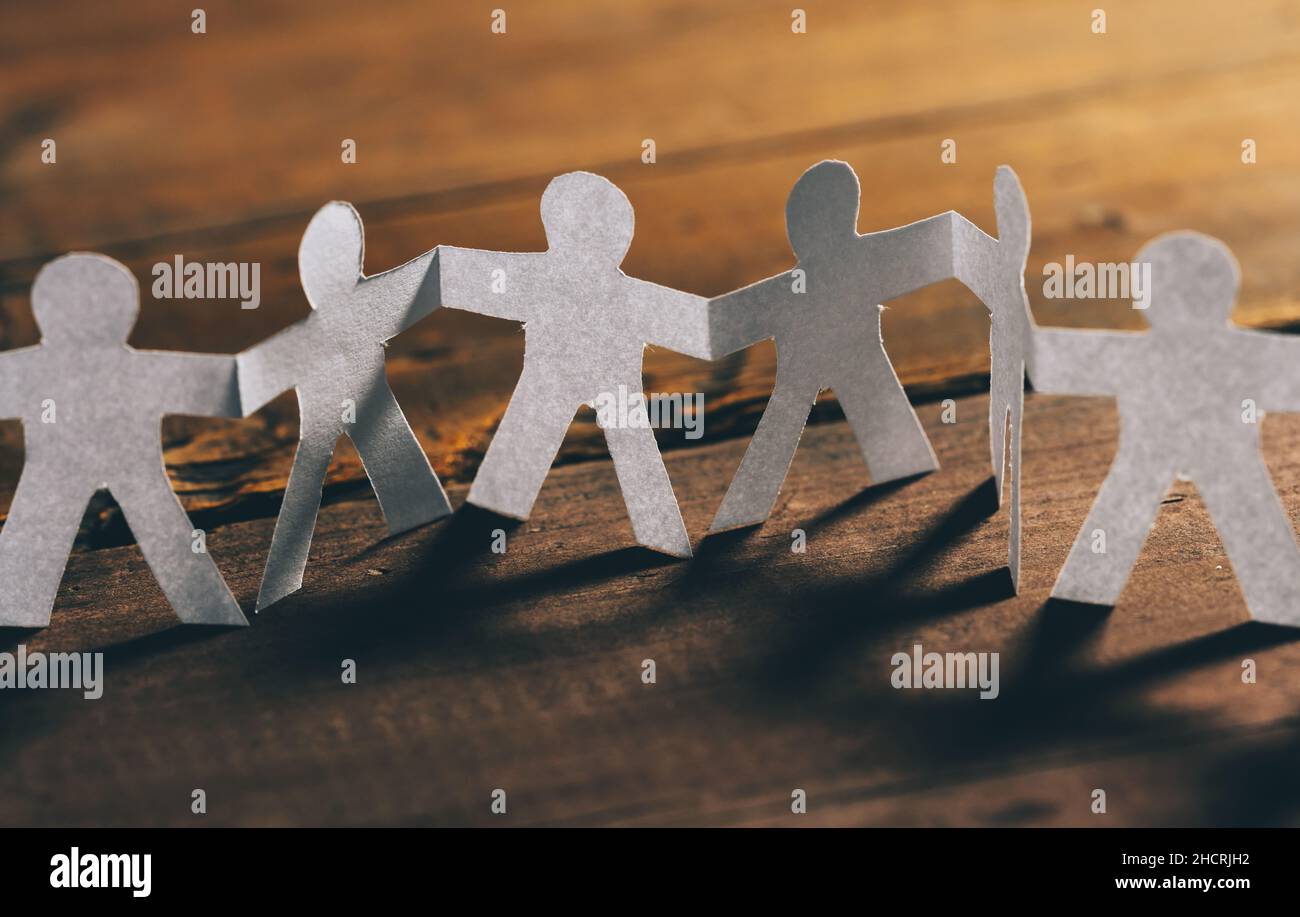 Work friend holding paper hi-res stock photography and images - Alamy