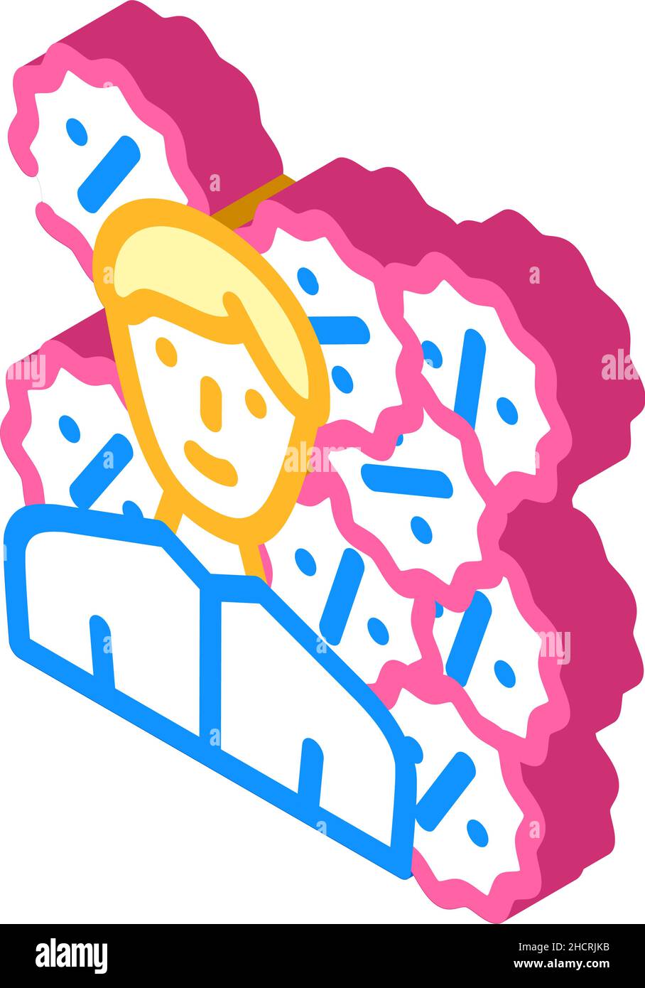 discounts of sales isometric icon vector illustration Stock Vector ...