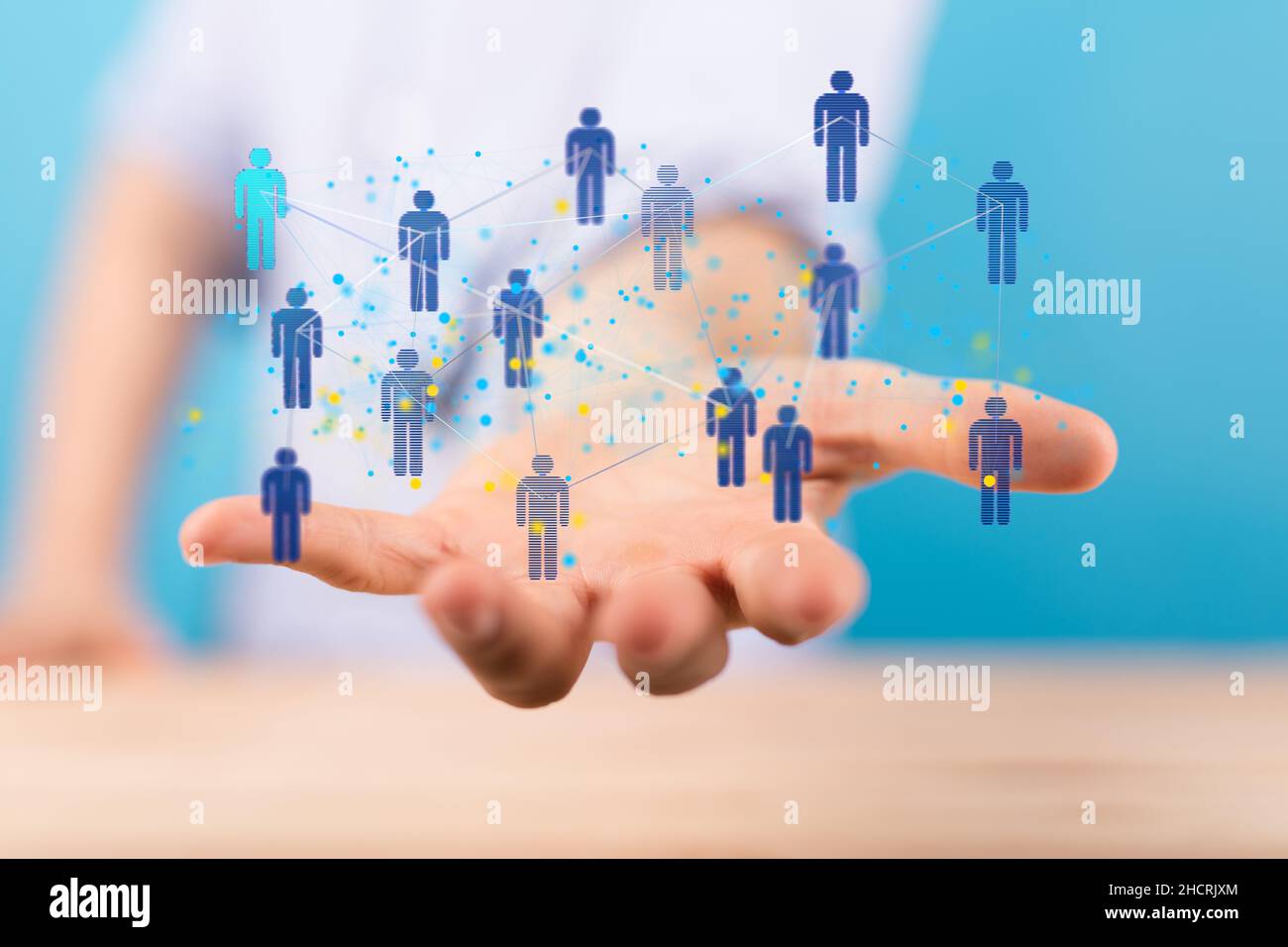 3D rendering of the unity group and teamwork concept Stock Photo - Alamy