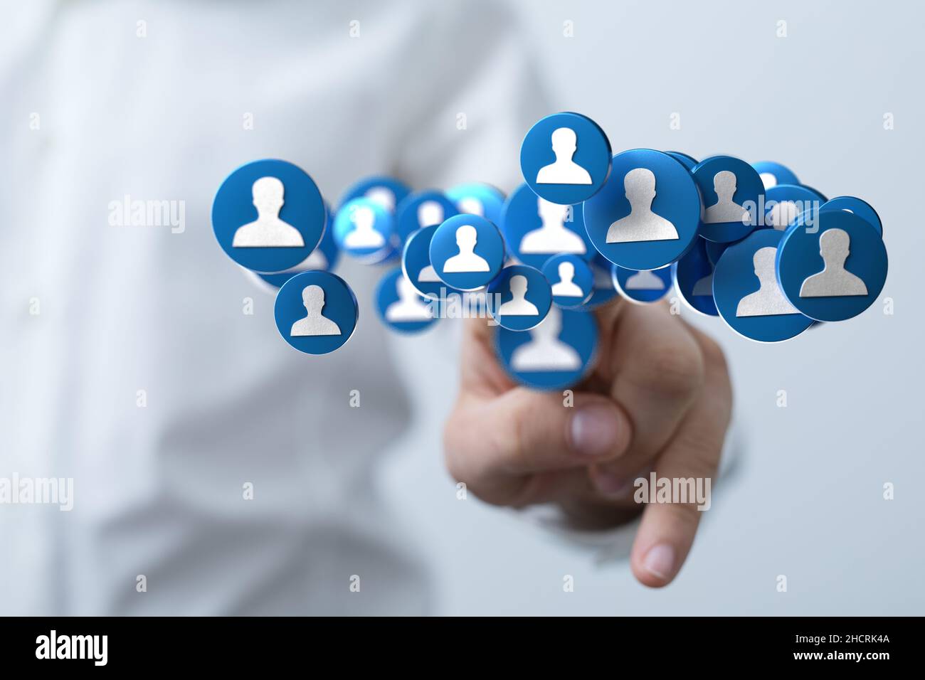 3D rendering of the unity group and teamwork concept Stock Photo - Alamy