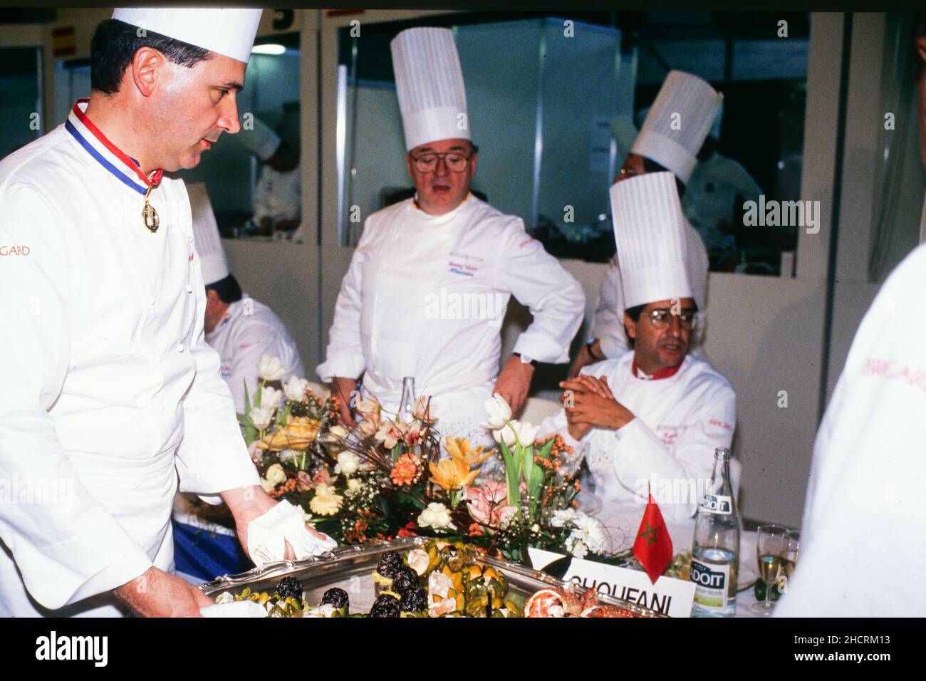 Archives 80ies: International Chefs attend Bocuse d'or cooking contest ...