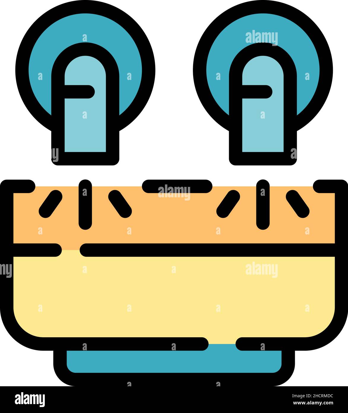 Dairy fermentation machine icon. Outline dairy fermentation machine ...