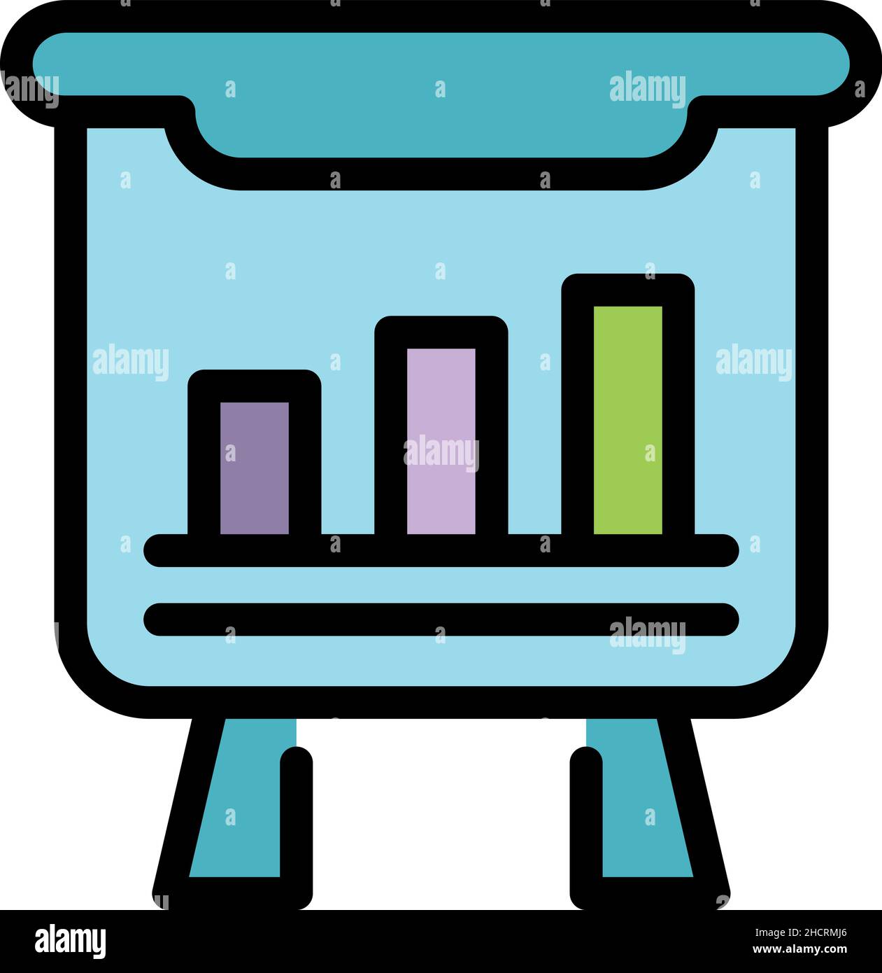 Marketing mix results icon. Outline marketing mix results vector icon ...