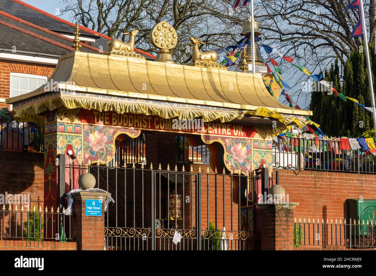 The Buddhist Community Centre in Aldershot, Hampshire, England, UK ...