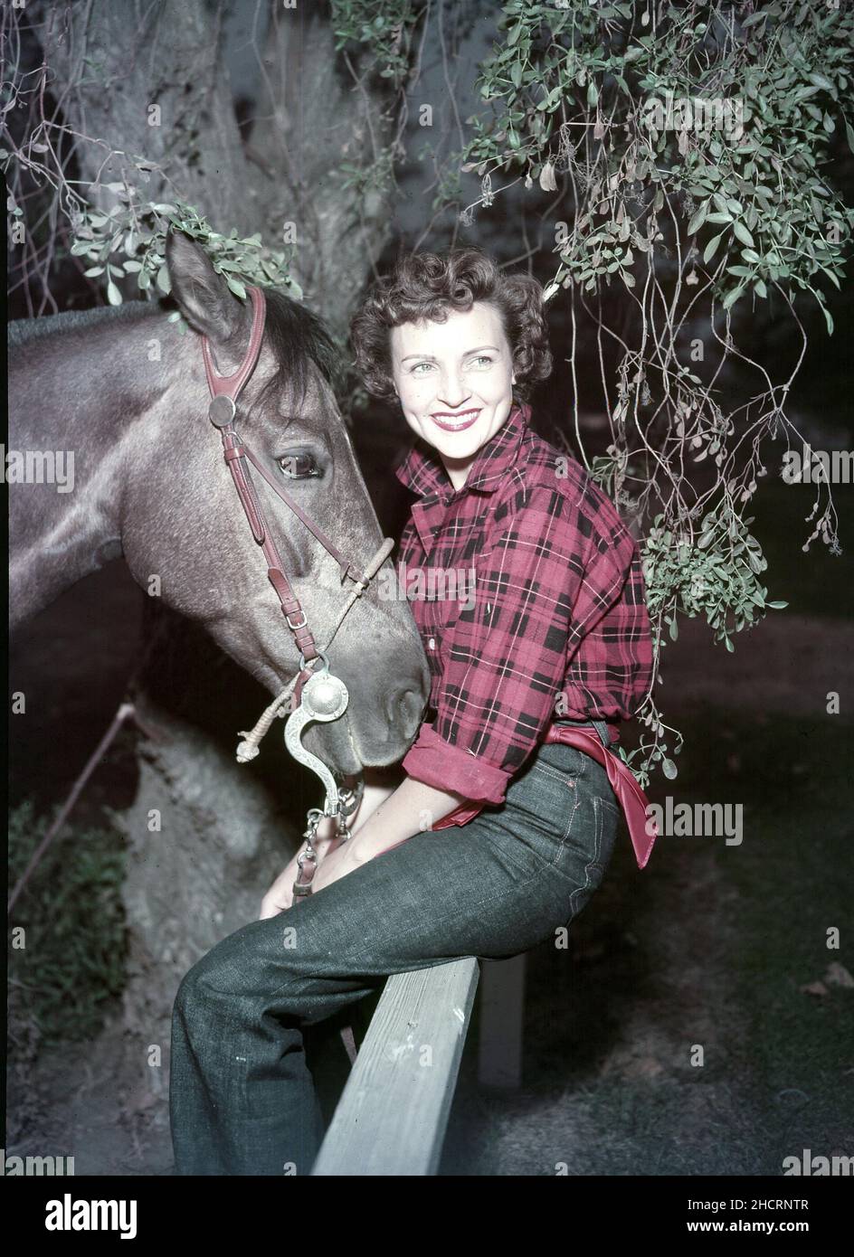 Circa 1957, Hollywood, California, USA: Smiling American actress and ...