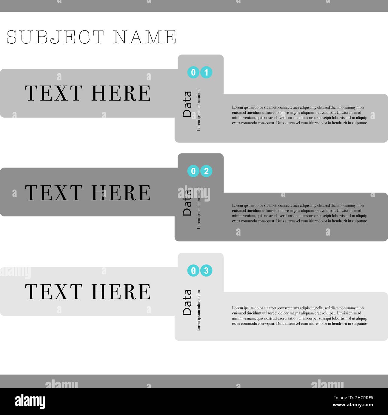 Infographic Design, silver color, free to text Stock Vector Image & Art ...