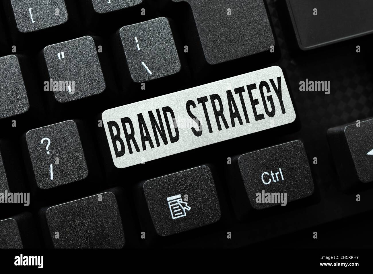 Inspiration showing sign Brand Strategy. Conceptual photo longterm plan ...