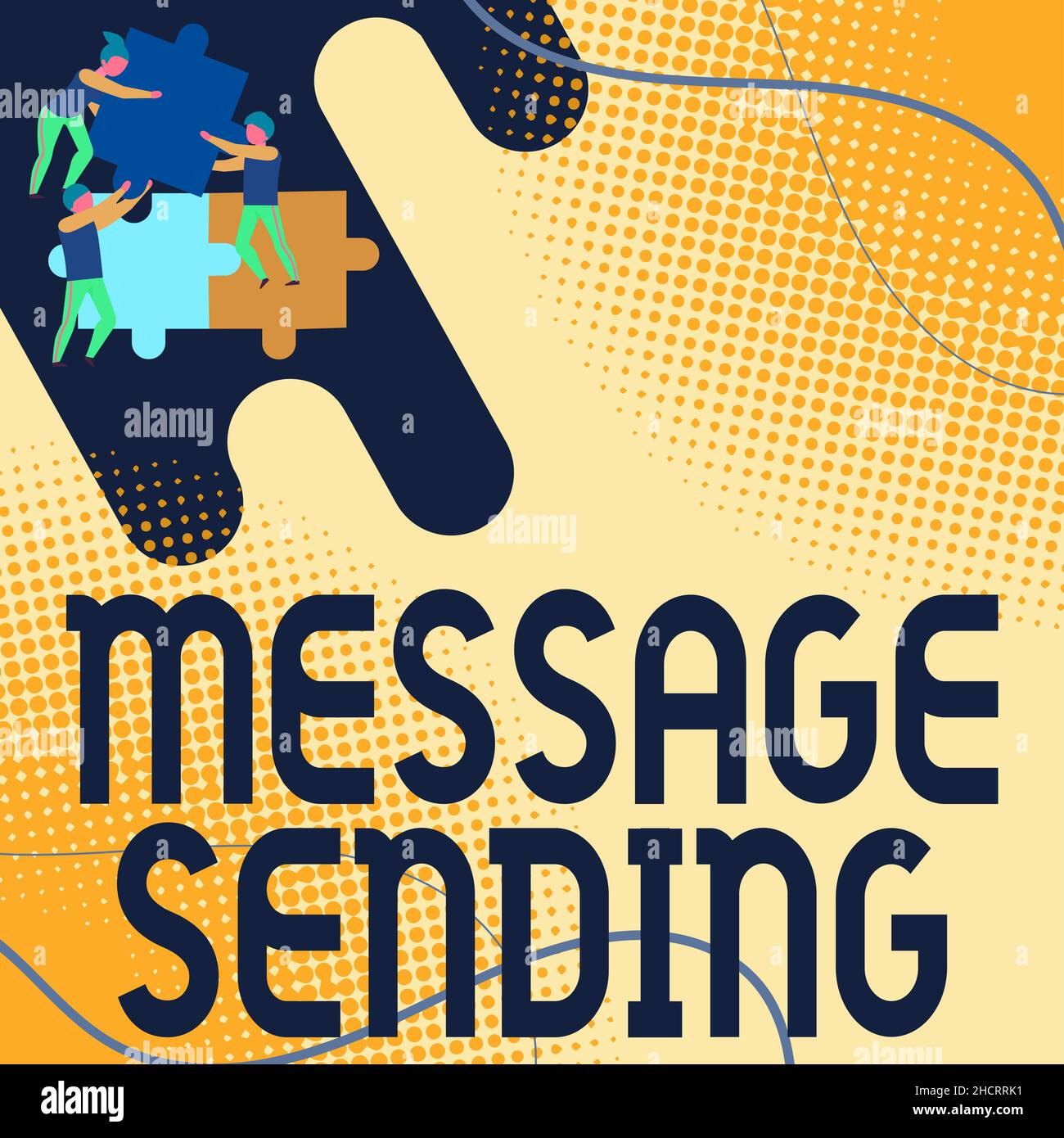 Text showing inspiration Message Sending. Concept meaning to convey or ...