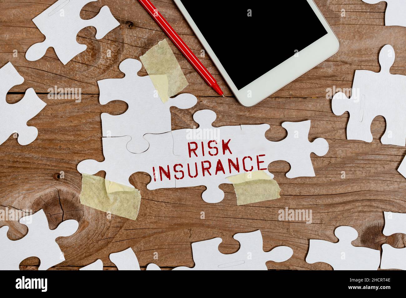 Text showing inspiration Risk Insurance. Business showcase The ...