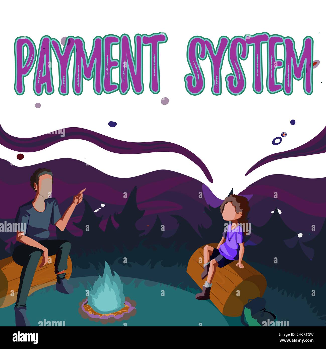 Text showing inspiration Payment System, Concept meaning different ...