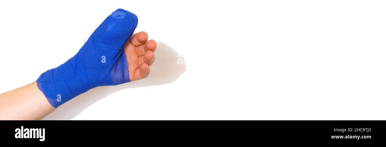 Bandaged hand hi-res stock photography and images - Alamy