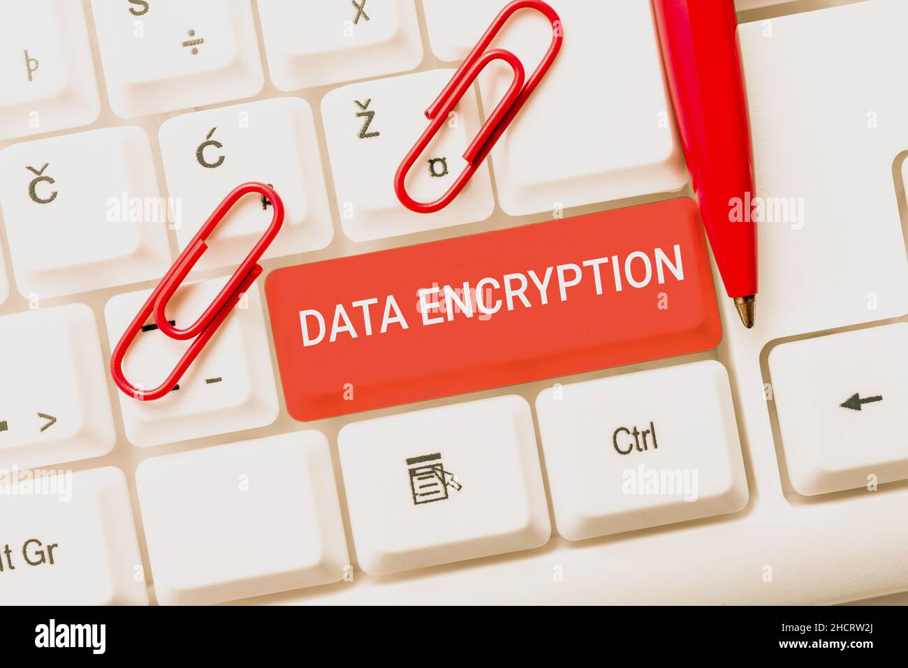 Writing Displaying Text Data Encryption Business Showcase Symmetrickey Algorithm For The