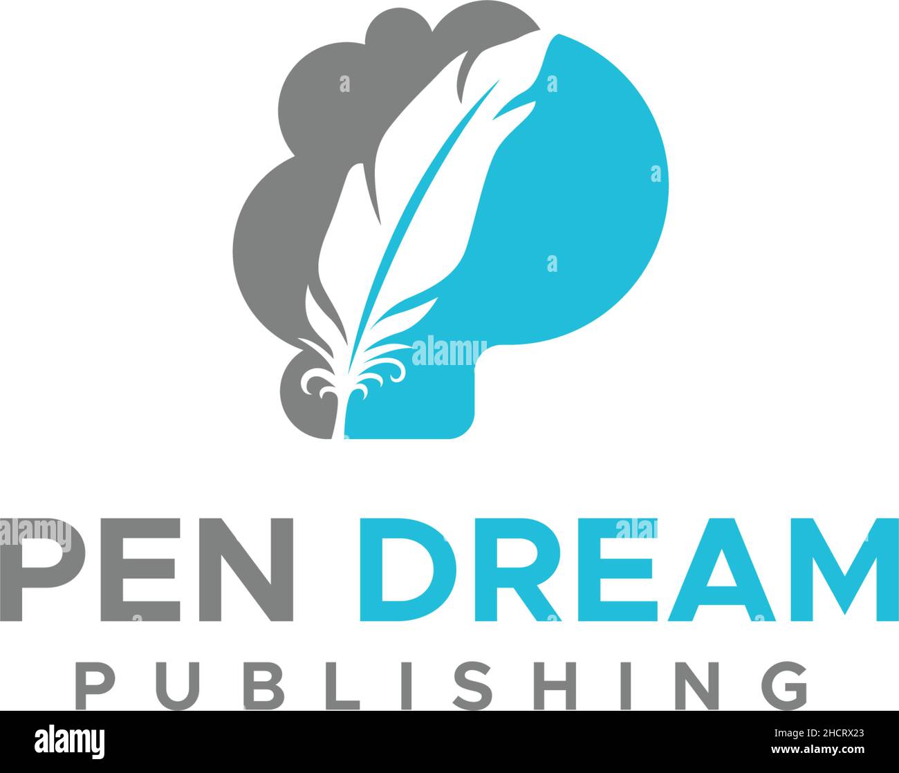 Modern colorful PEN DREAM PUBLISHING logo design Stock Vector Image ...