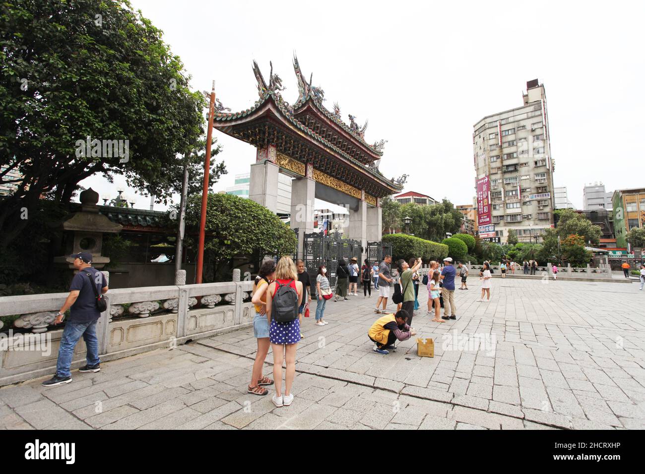 Longshan Temple in Taipei, Taiwan, Asia Stock Photo - Alamy