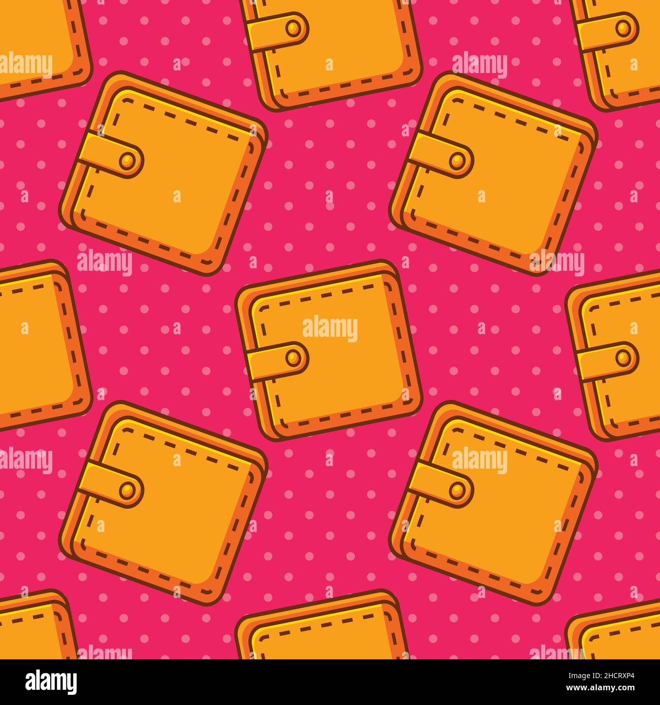 wallet seamless pattern vector illustration Stock Vector Image & Art ...