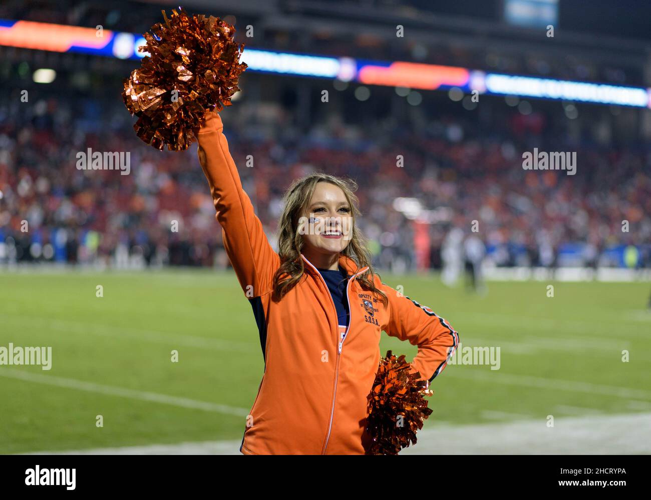 December 21 2021: UTSA Roadrunners cheerleaders during the 2nd half the ...