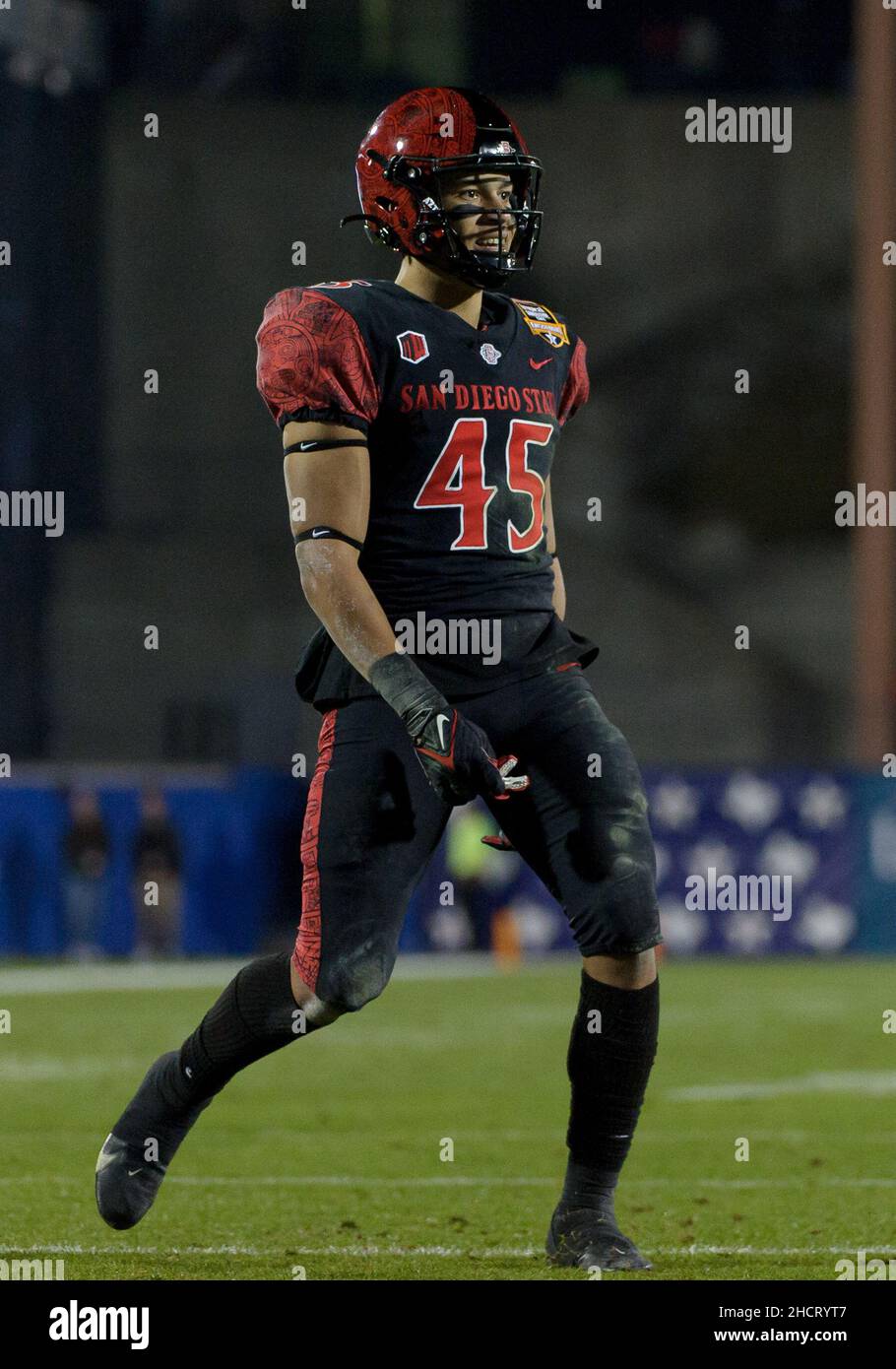 December 21 2021: San Diego State Aztecs wide receiver Jesse Matthews ...