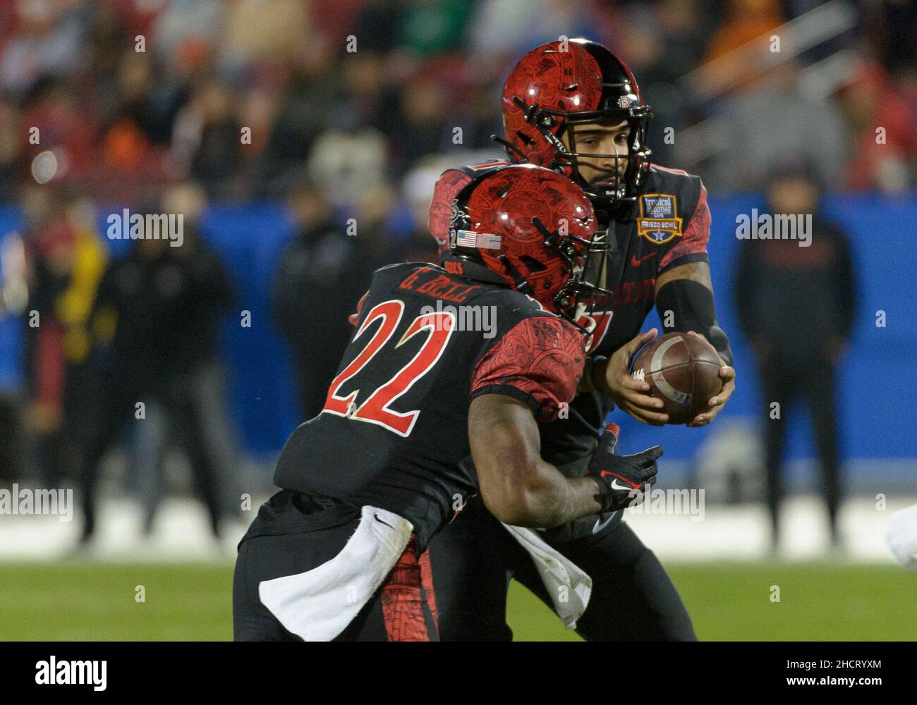 December 21 2021: San Diego State Aztecs quarterback Lucas Johnson (7 ...