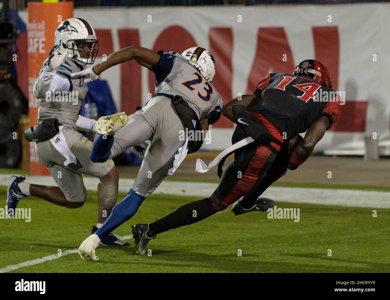 December 21 2021: San Diego State Aztecs wide receiver Tyrell Shavers ...