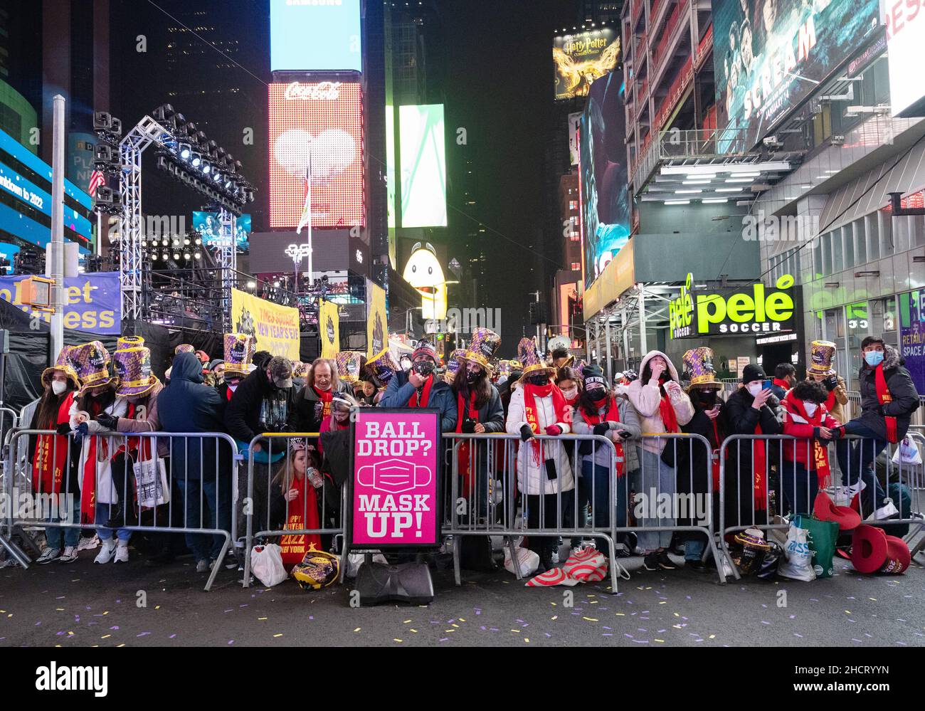New York, USA. 31st Dec, 2021. Photo by Gabriele Holtermann/UPI Credit ...