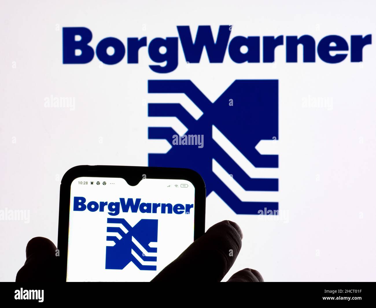 Borgwarner logo hi-res stock photography and images - Alamy