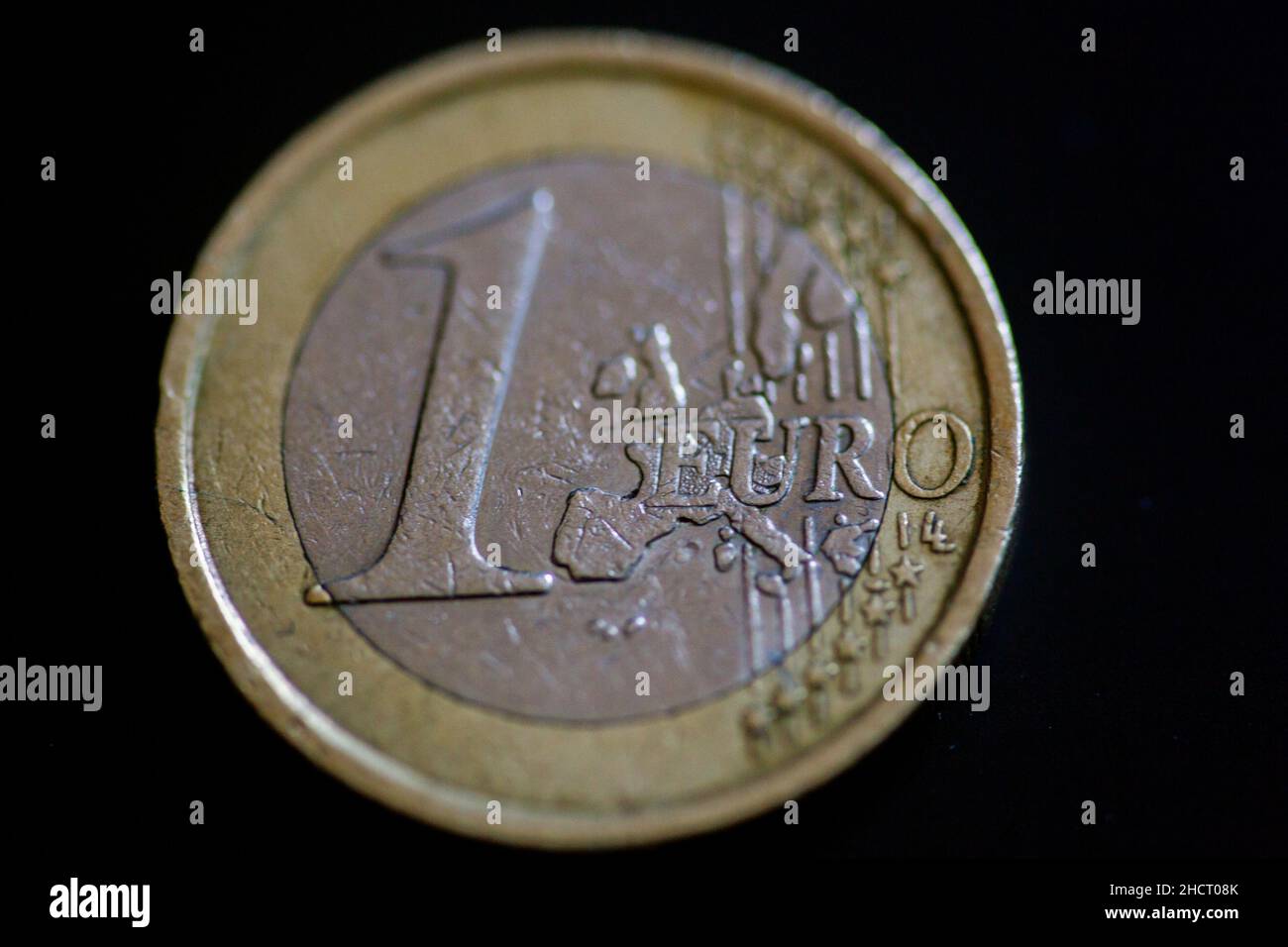 Euro coin obverse not common hi-res stock photography and images - Alamy
