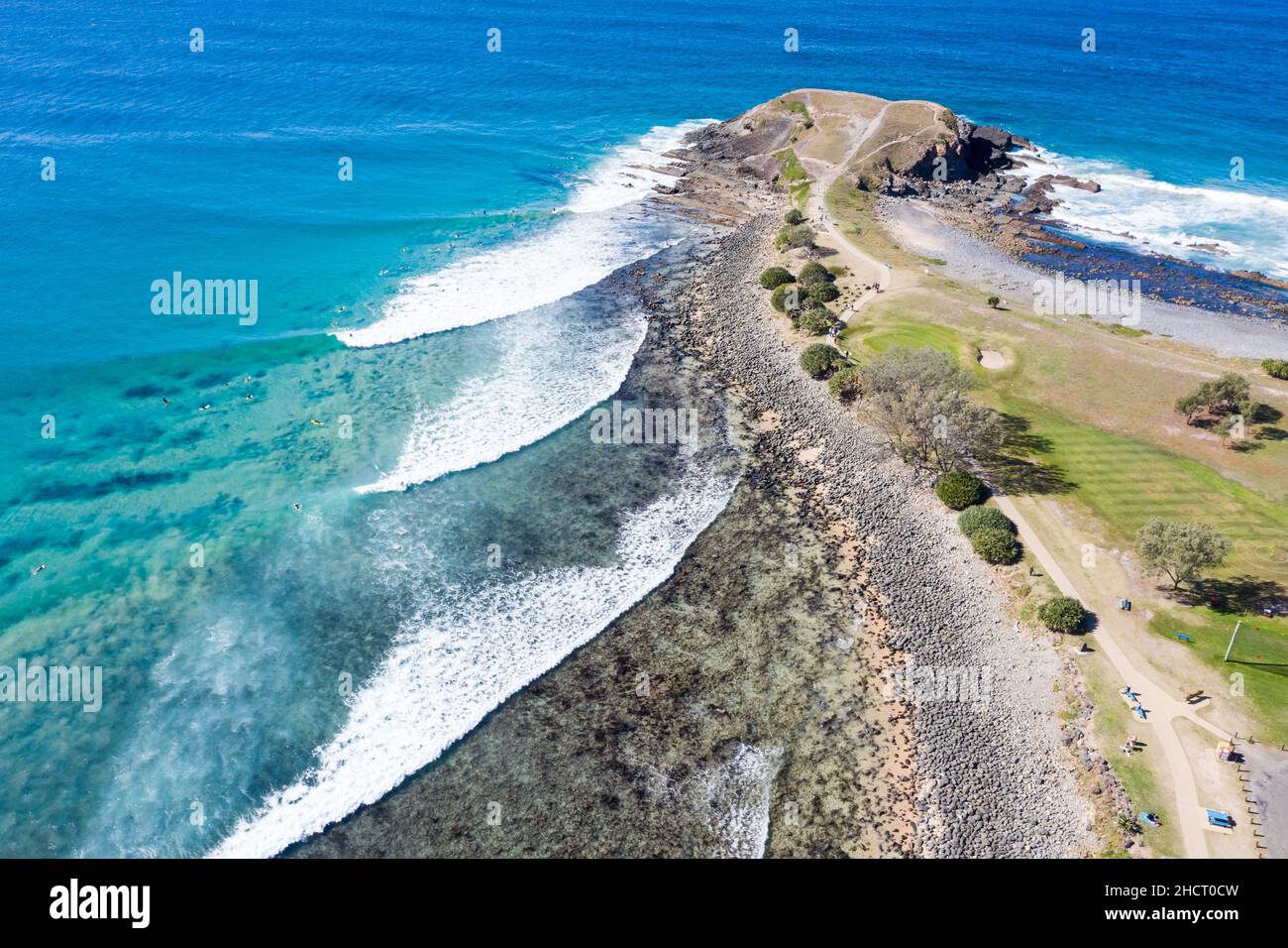 Aerial view of Crescent Head Point - NSW Australia - Popular travel ...