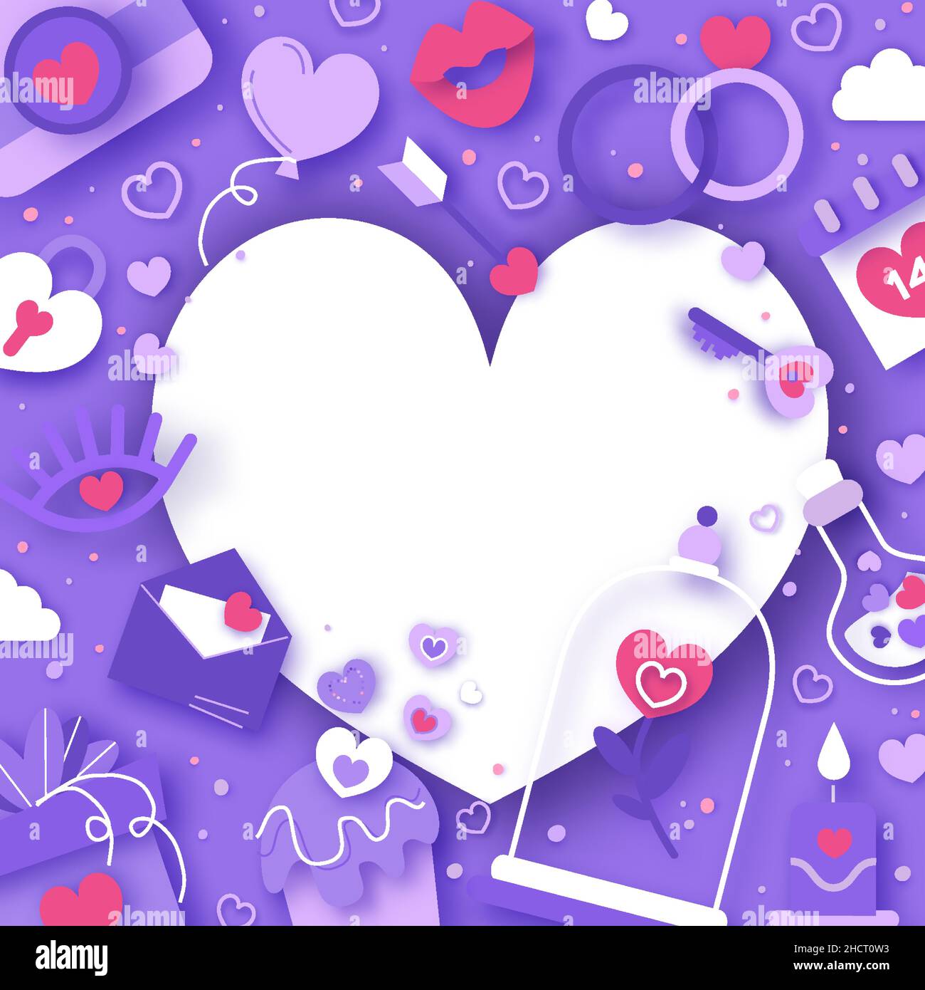 Happy Valentine's Day. Valentine day love beautiful. Hearts, Gift ...