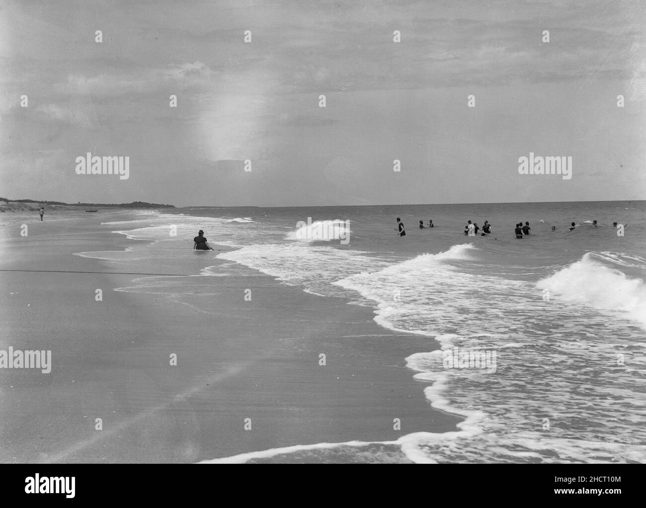 1890 bathing Black and White Stock Photos & Images - Alamy
