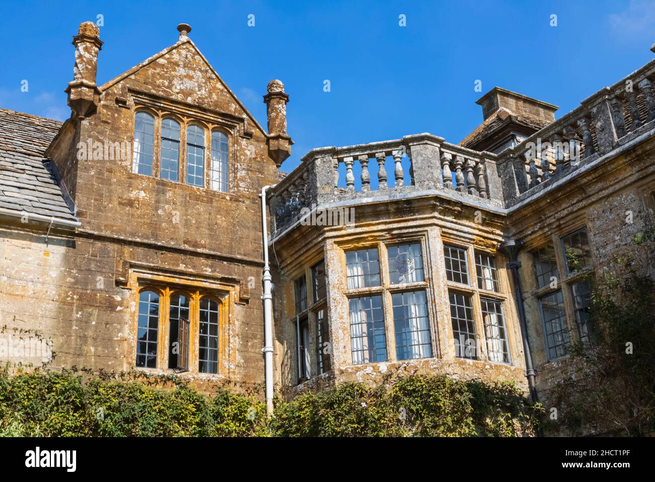 England, Dorset, Beaminster, Mapperton House and Gardens Stock Photo ...