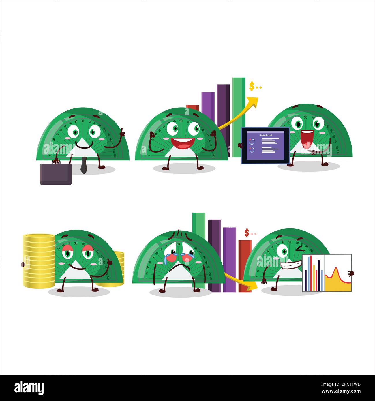 Green arc ruler hi-res stock photography and images - Alamy