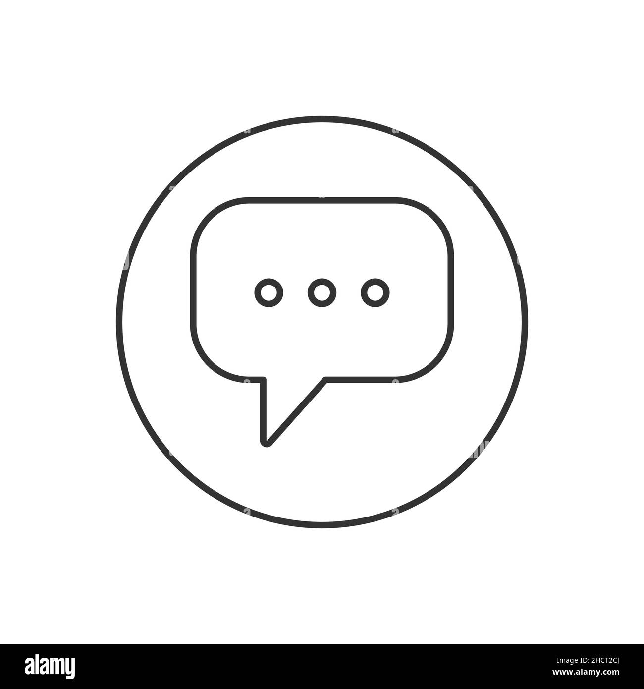 Live chat online conversation Black and White Stock Photos & Images - Alamy