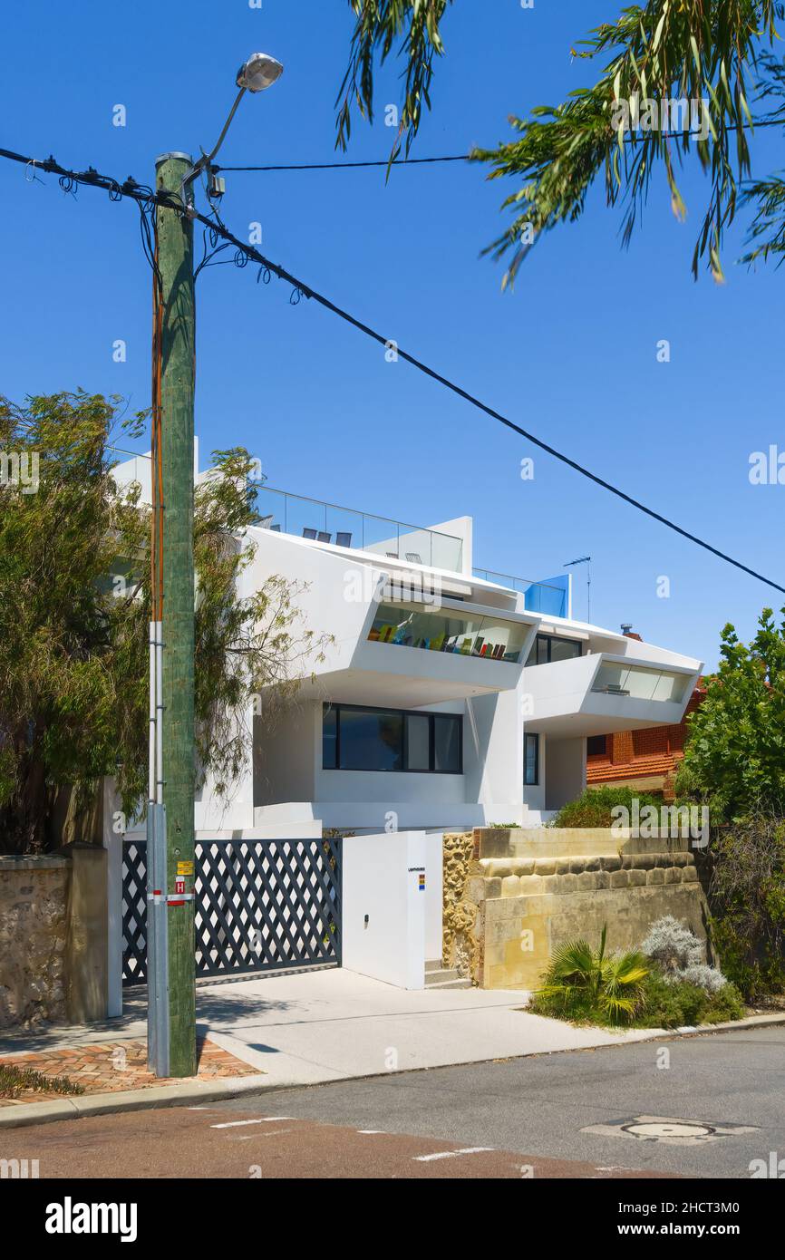 Fremantle, Australia - Light Houses terraced housing with balconies by ...