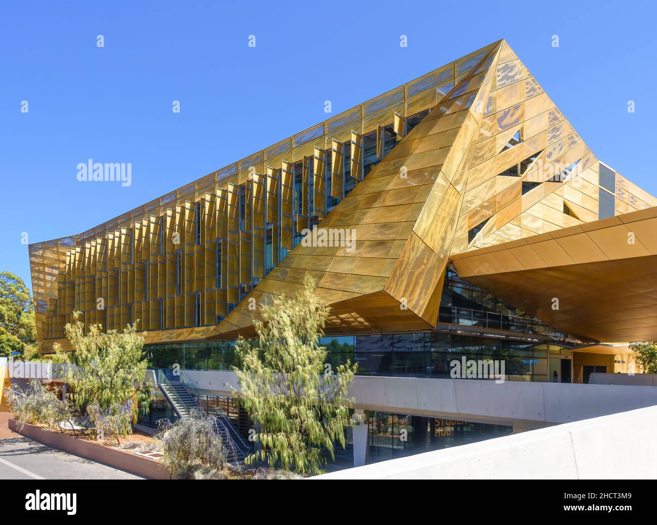 Joondalup, WA, Australia - Ngoolark building at Edith Cowan University ...