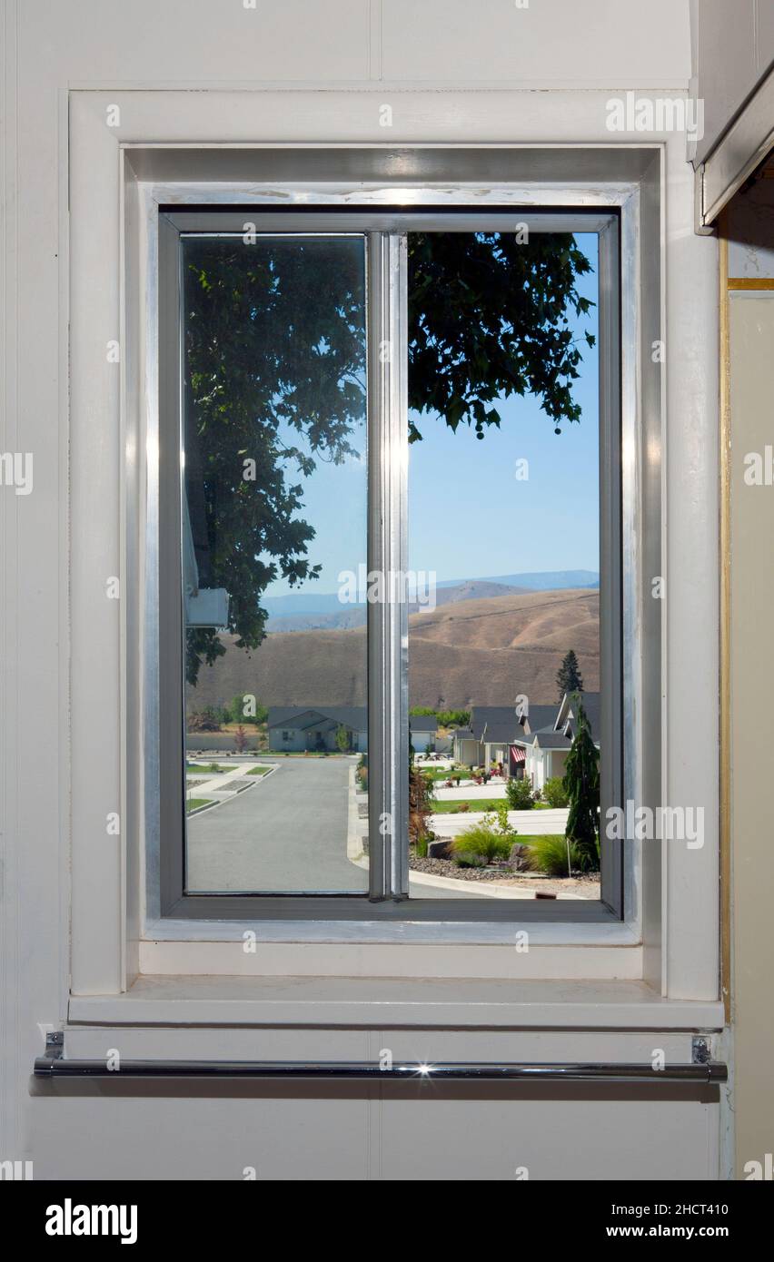 Images of residential windows showing the originally installed, poorly ...