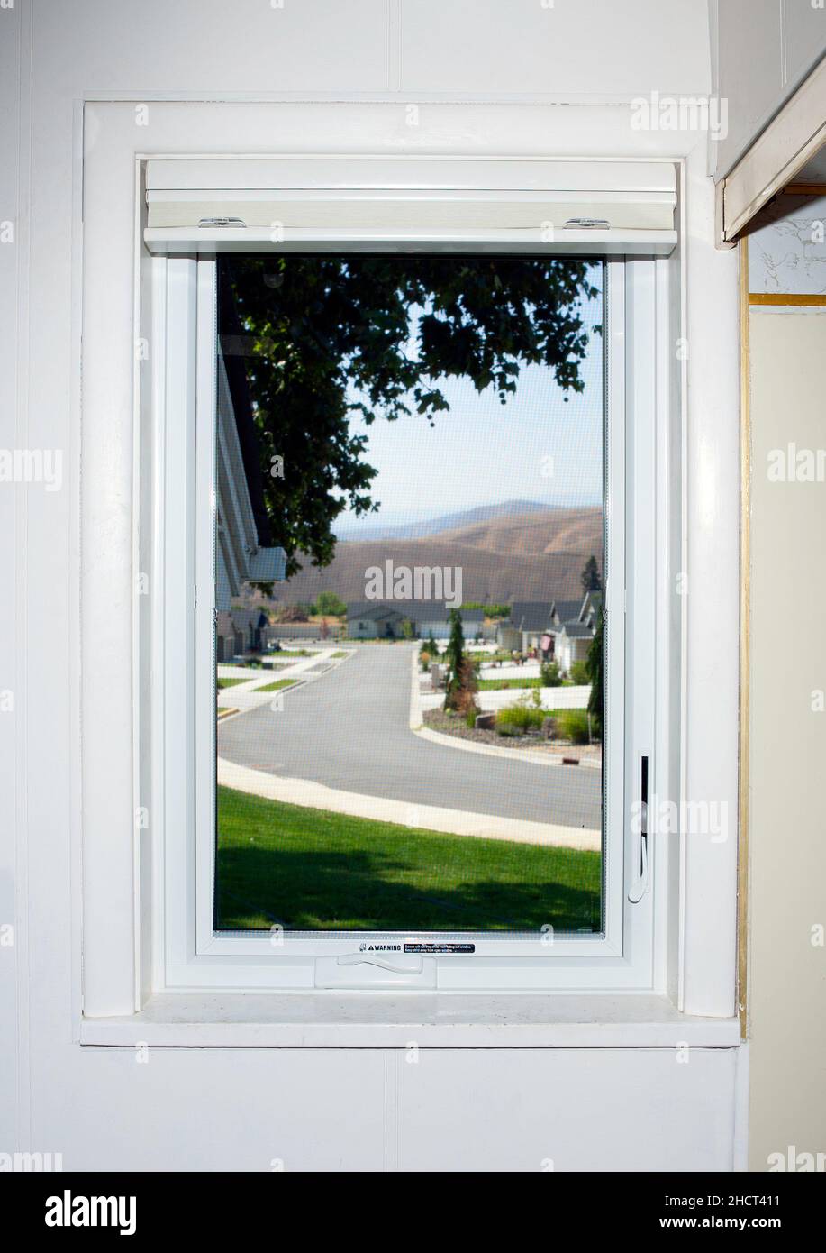 Images of residential windows showing the newly installed, excellently ...