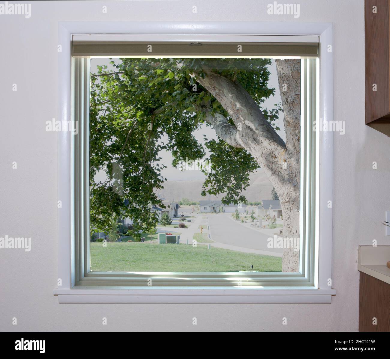 Images of residential windows showing the newly installed, excellently ...