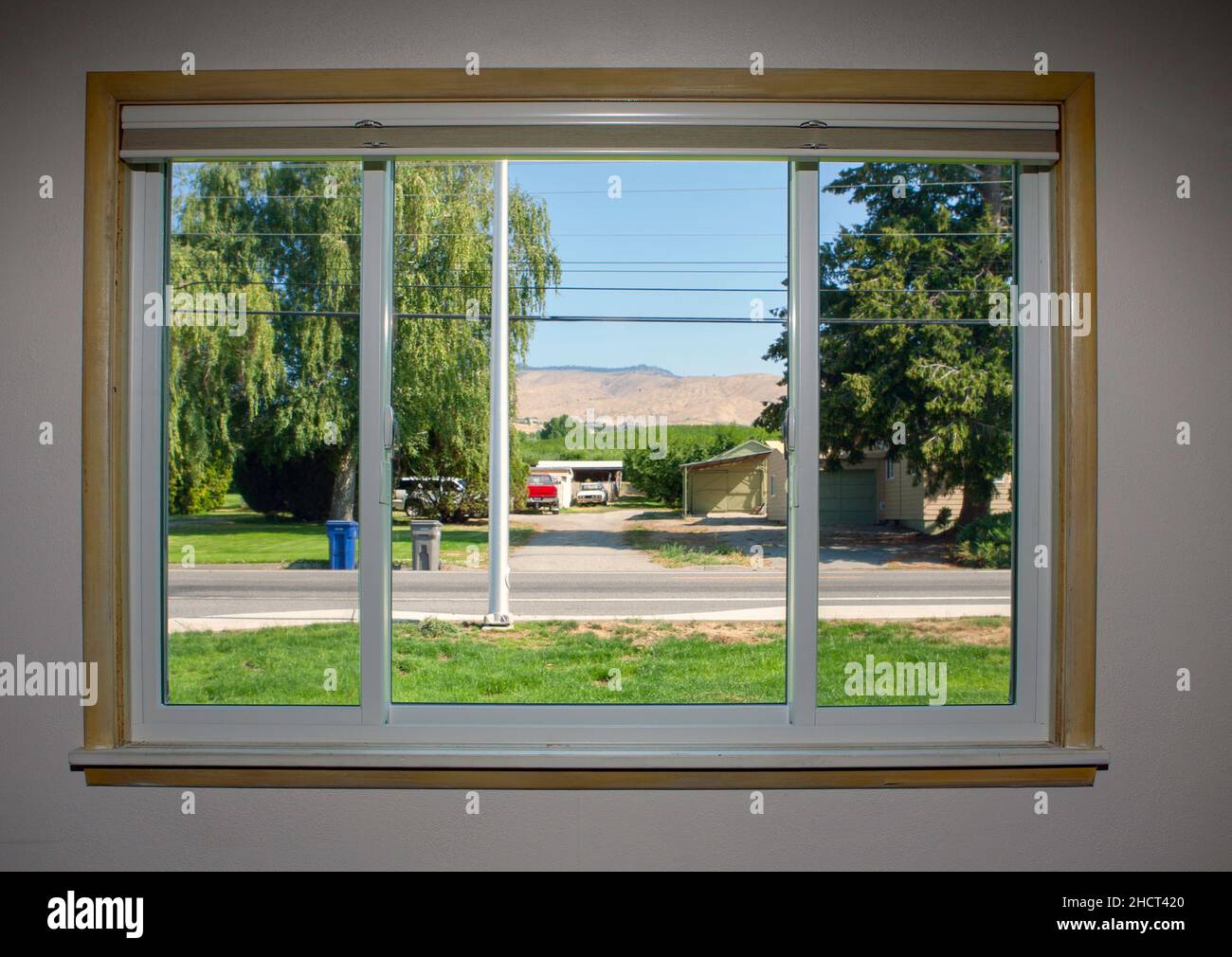 Images of residential windows showing the newly installed, excellently ...