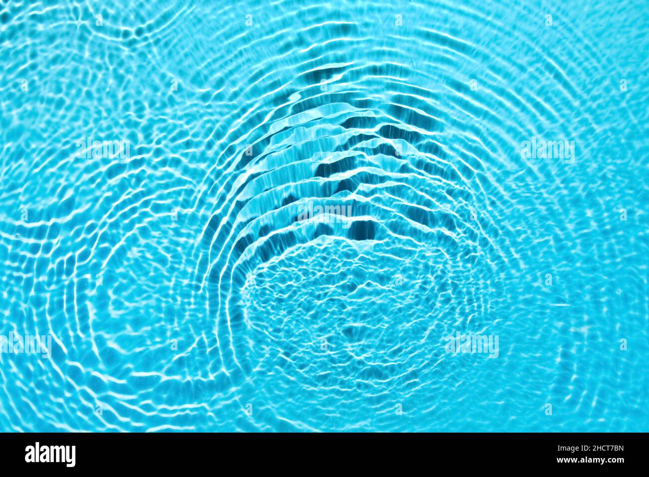 Surface of clean water with ripples Stock Photo - Alamy