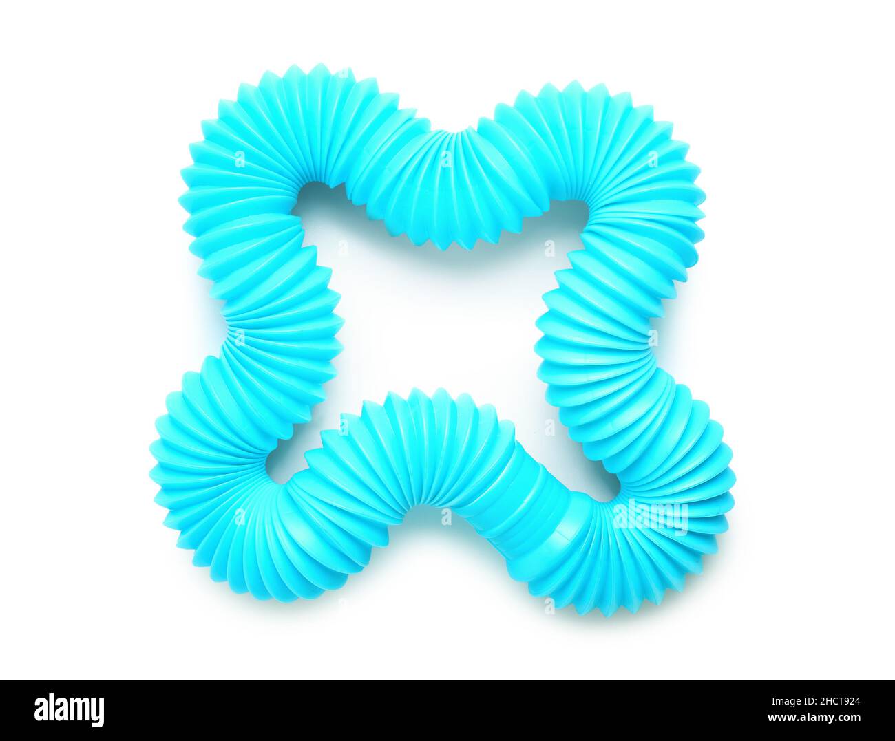 Pop Tube on white background Stock Photo - Alamy