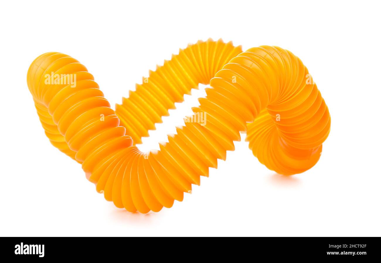 Pop Tube on white background Stock Photo - Alamy
