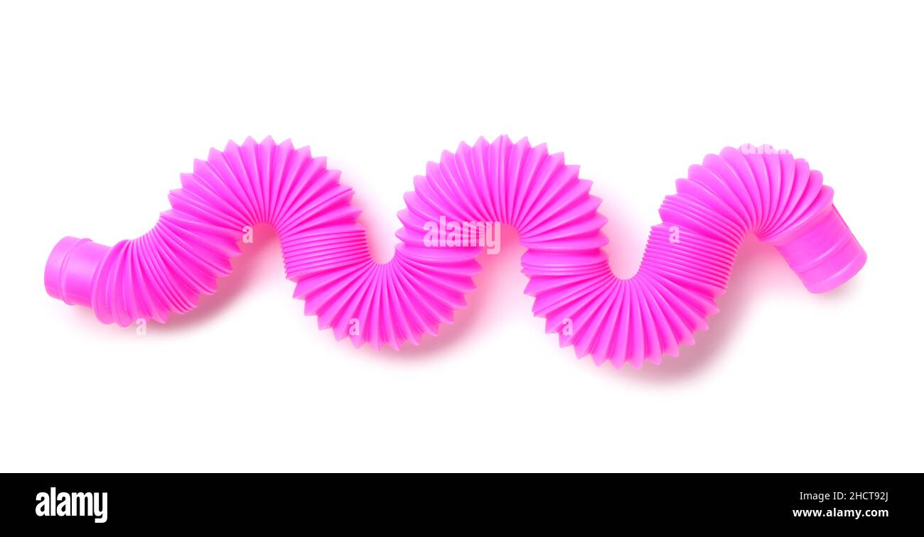 Pop Tube on white background Stock Photo - Alamy