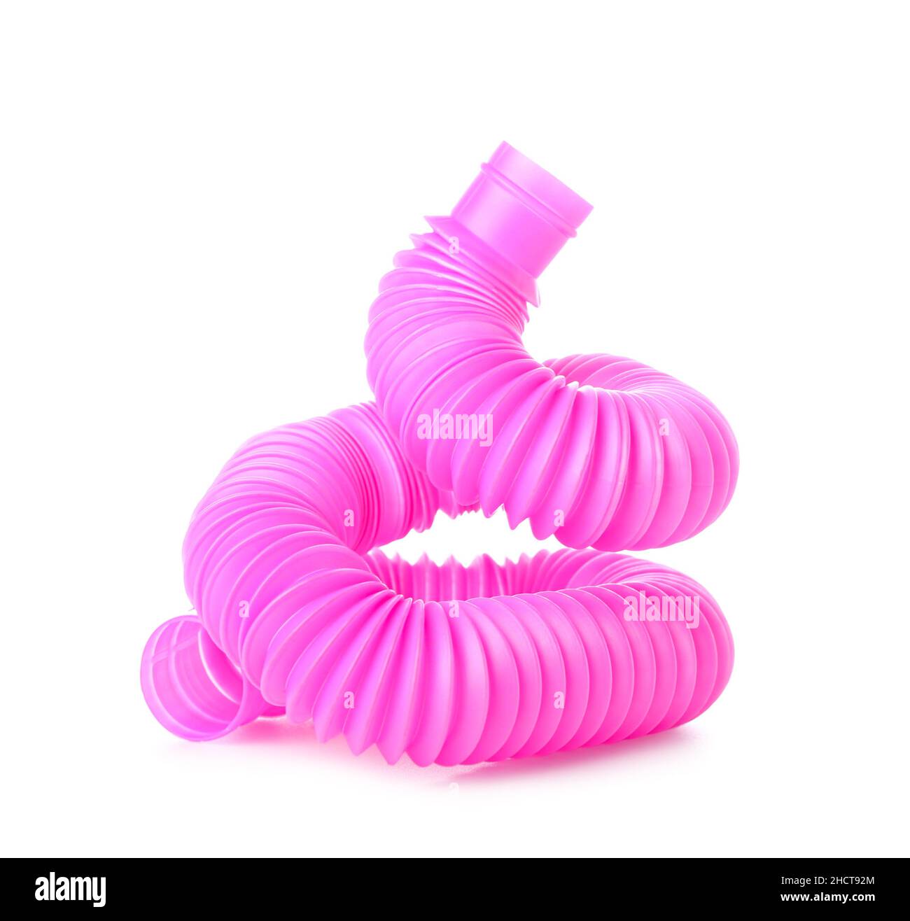 Pop Tube on white background Stock Photo - Alamy