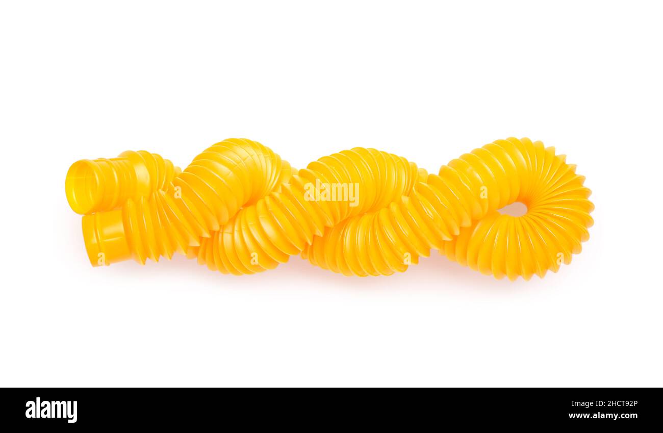 Pop Tube on white background Stock Photo - Alamy